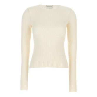 Magda Butrym 07 Sweater - - Knitwear - Damen - Wei&szlig; - S