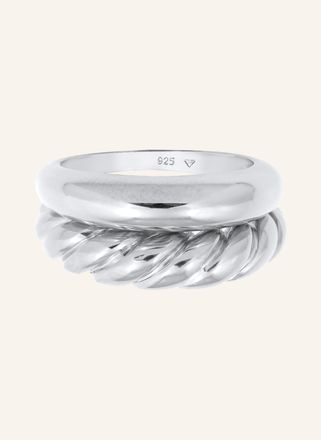 Elli Elli 2er-Set Ringe silber