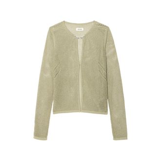 Zadig&Voltaire Saya Open-knit Cardigan