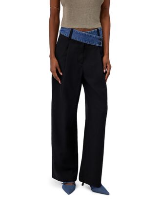 Desigual Pant_DENIMWAIST, 2000 Black, XS