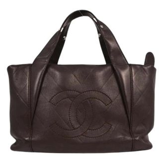 Chanel Pre-owned Lederhandtasche - - Pre-owned - Damen - Braun - ONE SIZE