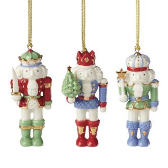 Lenox 896870 Nussknacker 3-teiliges Ornament-Set