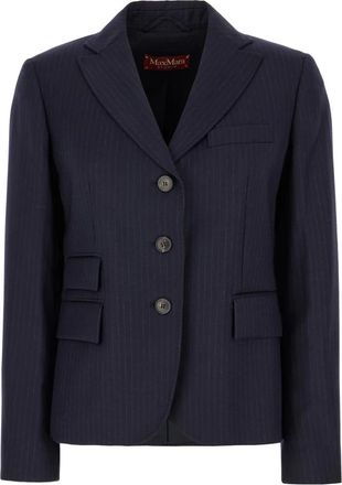 Max Mara Femme, Vestes, Bleu, Taille: 36 FR Panino Blazer