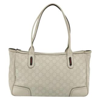 Gucci Pre-owned Canvas Tote Bag - - Pre-owned - Damen - Beige - ONE SIZE