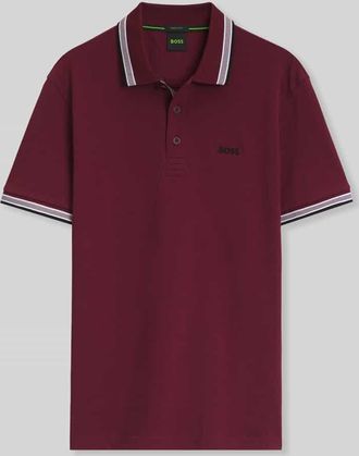 HUGO BOSS Regular Fit Polokragen aus reiner Baumwolle Modell PADDY