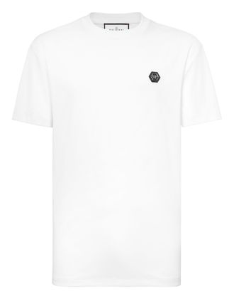 Philipp Plein Round Neck T-Shirt Hexagon