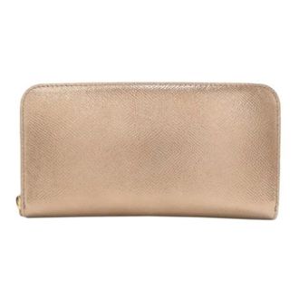 Bulgari Portefeuille long (bi-pli) Pre-owned - Femme - Pre-owned - Jaune - Taille: ONE Size
