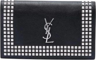 Saint Laurent Pre-owned Sac Clout&eacute; - Femme - Pre-owned - Noir - Taille: ONE Size