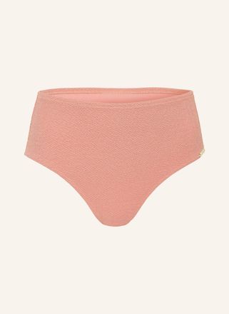 Watercult Watercult High-Waist-Bikini-Hose Swim Sparkle Mit Glitzergarn rosa