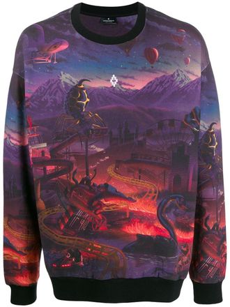 Marcelo Burlon sweat Fantasy - Violet