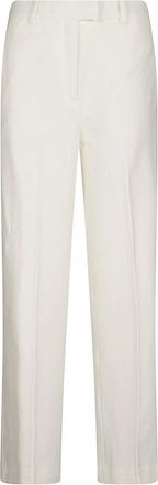 Circolo 1901 Femme, Pantalons, Blanc, Taille: 40 FR Straight Pantalons