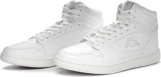 Kappa Mixte Logo Basil MD Chaussure de Gymnastique, White, 46 EU