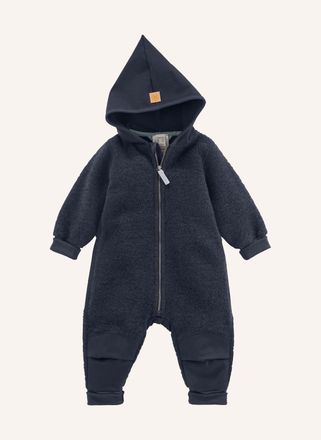Hessnatur Hessnatur Wollfleece Overall blau
