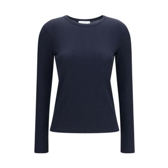 Max Mara Salmone Langarmshirt - - Tops - Damen - Blau - S