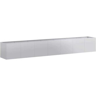 vidaXL Jardini&egrave;re 280x40x40 cm acier galvanis&eacute; - Vidaxl