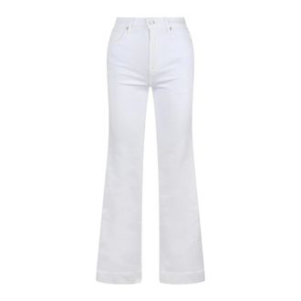 7 For All Mankind Modern Dojo Schlagjeans - - Jeans - Damen - Wei&szlig; - W30