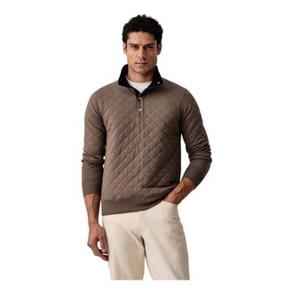 GANT SweaT-shirt &agrave; col montant - Homme - Sweatshirts et sweats &agrave; capuche - Brun - Taille: XL