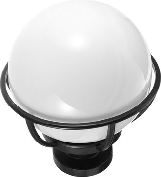 Yardwe Lichtkugel 1 Satz Pfostenmontage-Globusleuchte Außenpfostenmontage Dekorative Laterne Ersatz Für Beleuchtungskörper Hofgarten Rasen Straßenlaternen La