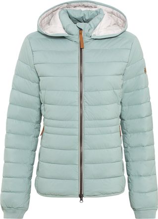 Camel Active Damen Steppjacke aus recyceltem Polyester Türkis, womenswear-36