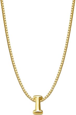 Glanzst&uuml;cke M&uuml;nchen Halskette - Sterling Silber Halskette Buchstabe I - Gr. unisize - in Gold - f&uuml;r Damen
