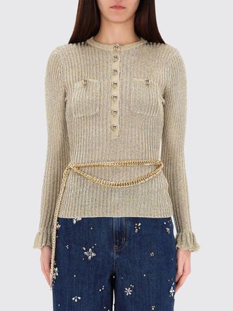 Self Portrait Top SELF-PORTRAIT Damen Farbe Gold