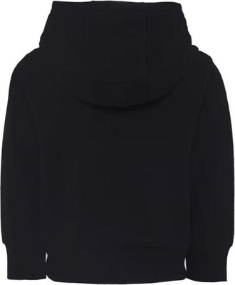 Moncler Logo Cotton Hoodie - Black