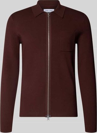 Sams&oslash;e & Sams&oslash;e Regular Fit Strickjacke aus Viskose-Mix Modell GUNA