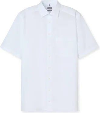 Olymp Businesshemd OLYMP OLYMP Luxor, Comfort Fit, New Kent, Herren, Gr. 39, Normaler Arm, wei&szlig;, 100% Baumwolle, Hemden, Topseller