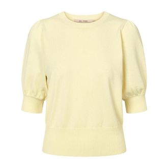Rue de Femme Weiche Sorrel Strickbekleidung- Hellgelb - - Knitwear - Damen - Gelb - M