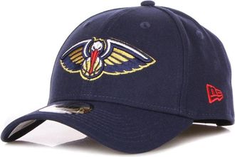 New Era NBA Gebogener Schirmkappe Blau/Rot - - Accessories - unisex - Blau - ONE SIZE