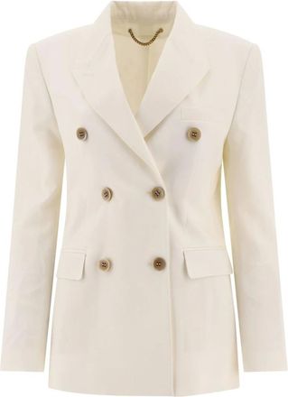 Golden Goose Femme, Vestes, Blanc, Taille: 36 FR Blazer Crois&eacute;