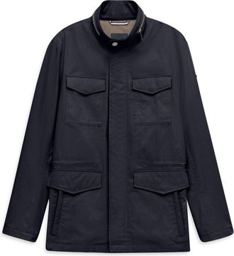 Bugatti Fieldjacket aus Baumwolle und Lyocell, Regular Fit in