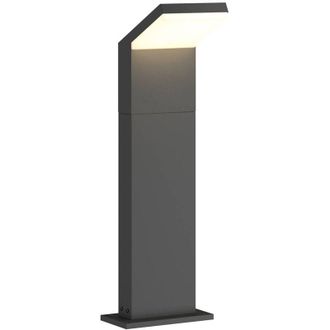 Arcchio Neuwertig] Arcchio Led Wegelampe Yolena Wegeleuchte Gartenlampe Lampe 16 w 60 Cm Grafitg729 B-Ware