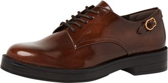 Tamaris Damen Schn&uuml;rer Vegan braun 41