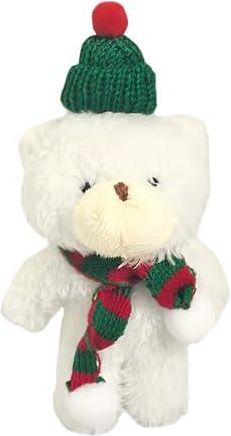 Generico Bag Charm - Peluche, 12 x 8,5 cm Collectible Ornement Cartoon Pendant | Soft Scarf And Hat Keychain, Decorative Accessory For Kids, Boys, Girls For Ba