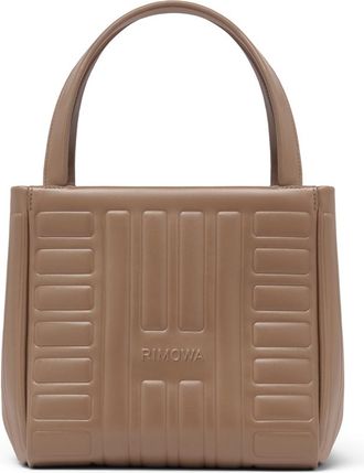 Rimowa Groove - Leder Mini-Shopper in Umber Braun