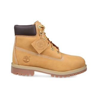 Timberland Bottes imperm&eacute;ables en cuir marron - Homme - Chaussures - Brun - Taille: 37 EU