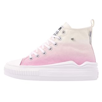 British Knights Damen Kaya Flow MID Sneaker, Rosa Weiss, 39 EU