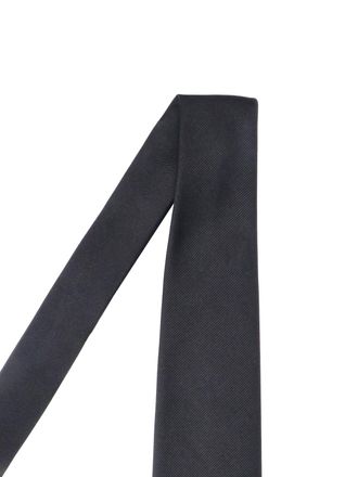 Tom Ford Mens Ties Black Silk Mulberry