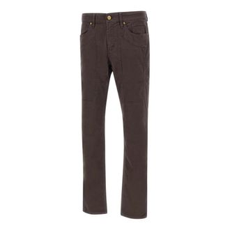 Jeckerson Herren Baumwollhose in Braun - - Trousers - Herren - Braun - W31