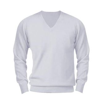 Generic Sweat-shirts pour homme Pull &agrave; col en V Sweat &agrave; capuche Hiver Hommes Manches longues Coupe ample Haut de base pour homme Automne et hiver Solide D&eacute;con