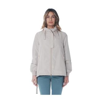 DIEGO M Technische Jacke - - Jackets - Damen - Beige - XS