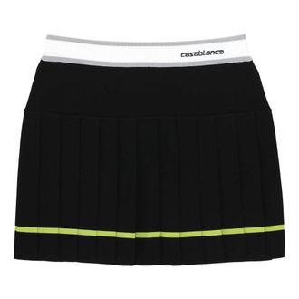 Casablanca Stripe Mini Skirt - - Skirts - Damen - Gr&uuml;n - M