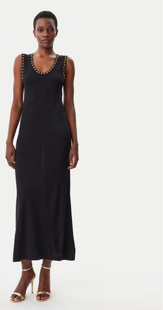 Lola Casademunt Strickkleid MS2516034 Schwarz Regular Fit