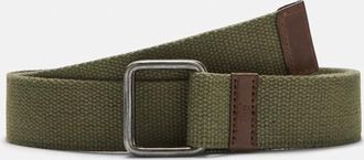 Timberland 40 mm Webgürtel mit eckiger Schnalle für Herren in Grün, Herren, Grün, Größe