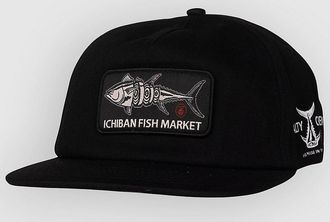 Salty Crew Fish Market Snapback Cap black