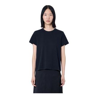 Khaite Kit Paneled Cotton-Jersey T-Shirt - - Tops - Damen - Schwarzk - M