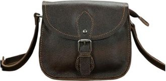 Generic MZSKLW Sac à bandoulière en cuir for femmes, sacs à bandoulière de styliste for dames, sac Vintage for femmes(Coffee)