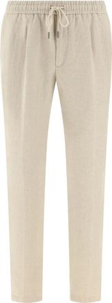 Boggi Milano Homme, Pantalons, Beige, Taille: XL City Linen Pantalons