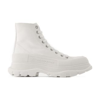 Alexander McQueen Sneakers Slick Slick Alexander McQueen White Leather